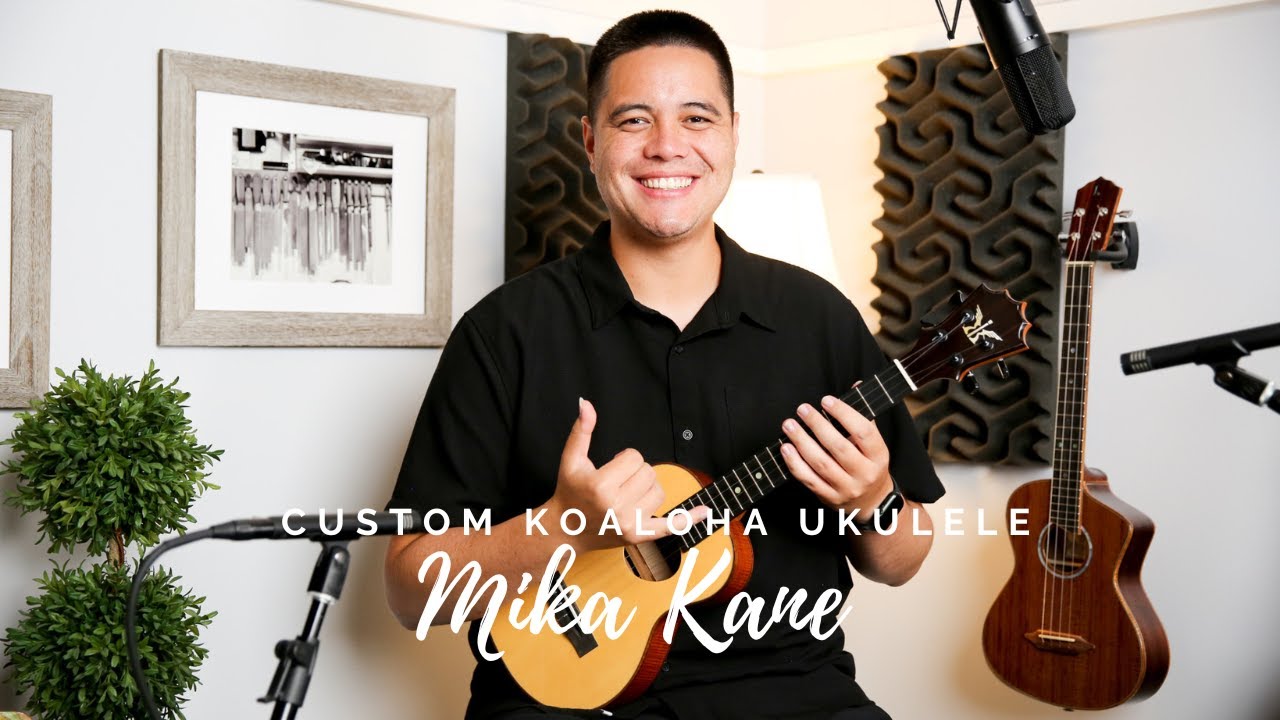 Custom KoAloha Ukulele | demo by Mika Kane - YouTube