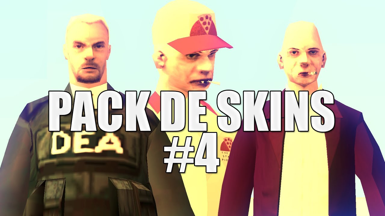 PACK DE SKINS #4 | GTA San Andreas - YouTube