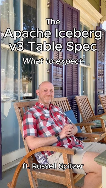 The Apache Iceberg™ v3 Table Spec: What you can expect ft. Russell Spitzer - YouTube