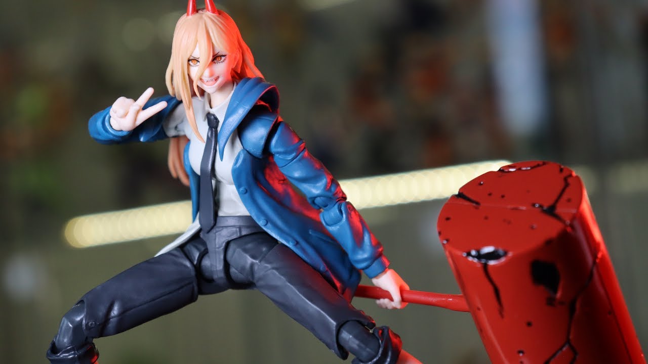 SH Figuarts Power Chainsaw Man Review - YouTube