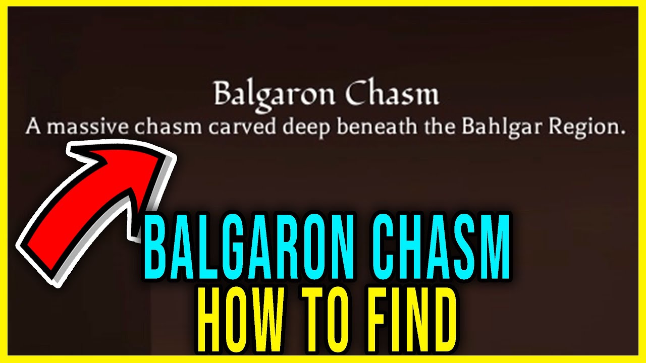 BALGARON CHASM LOCATION - HOW TO FIND [RUNE SLAYER] - Roblox - YouTube