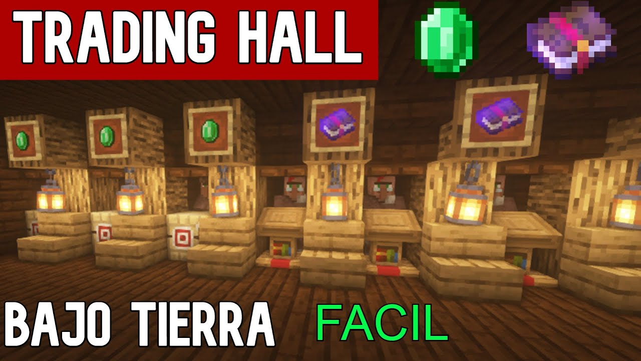 COMO HACER un TRADING HALL O ZONA DE TRADEOS con ALDEANOS FACIL - YouTube