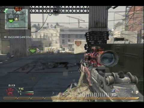 Modern Warfare 2 Search and Destroy M21 EBR w/Commentary - YouTube