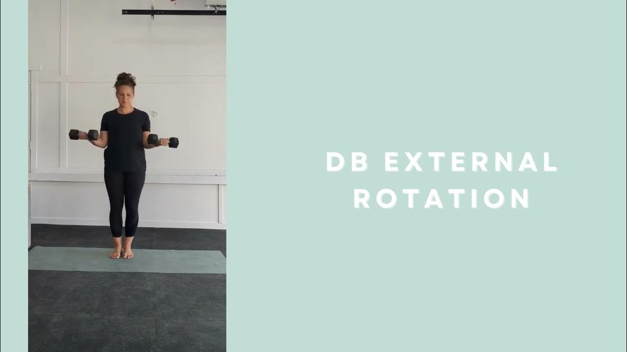 DB External Rotation - YouTube