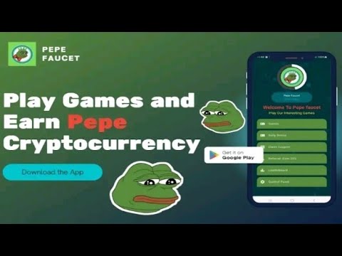 Pepe Faucet || Earn Unlimited Pepe Coins Everyday || Pepe Coins ...