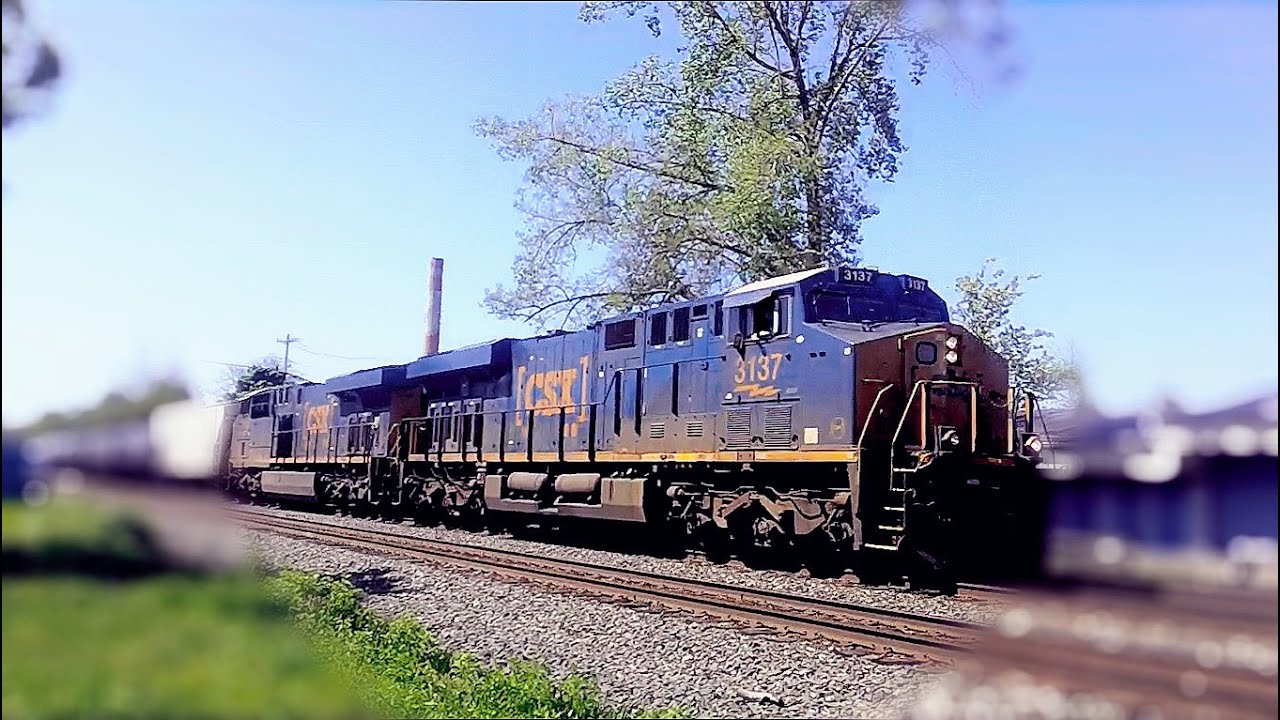 CSX Gevo Duo leads B791 past Fairport,NY 5/19/24 - YouTube