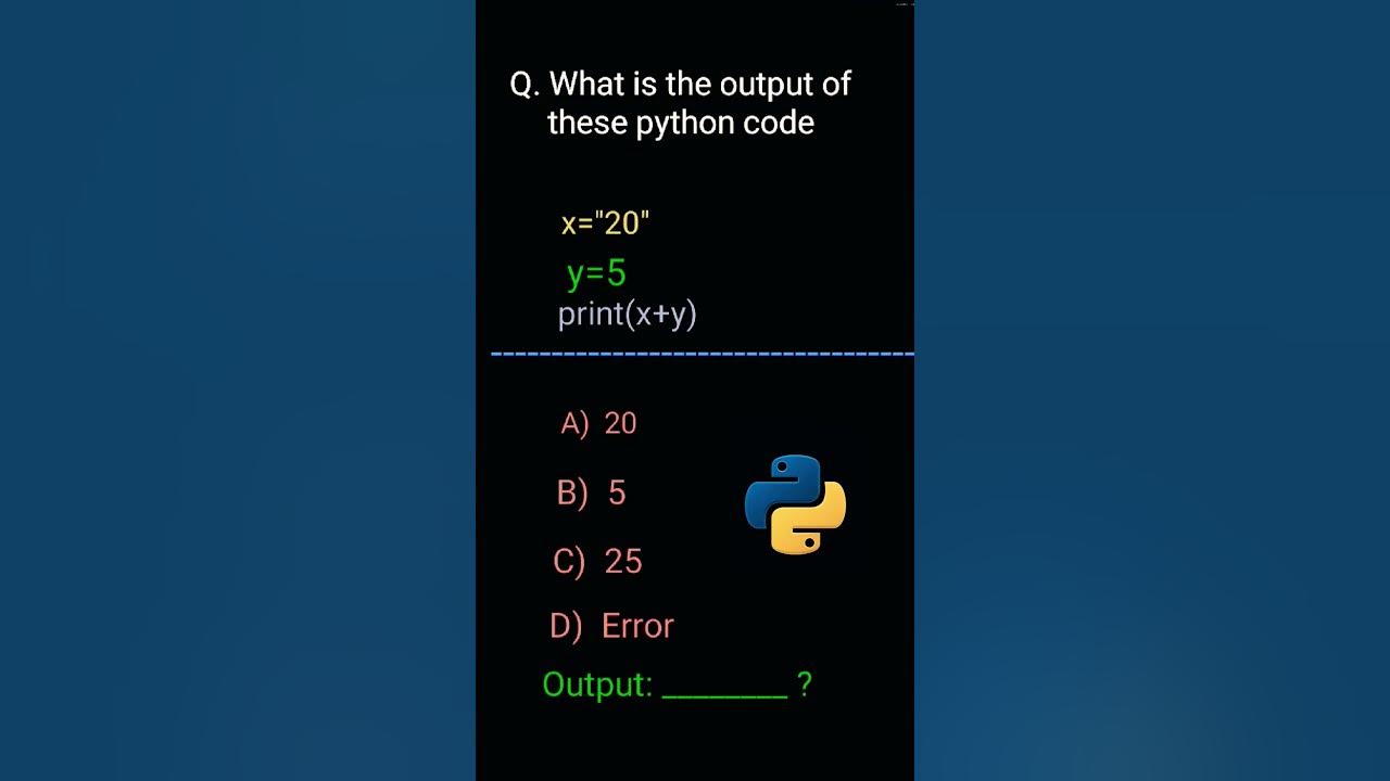 What is the output of this python code?#python #turtle #pythonprogramming #pythonshorts - YouTube