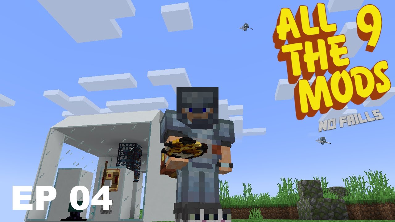 ATM9 No Frills - EP 04 - OP Mob Spawners! - YouTube