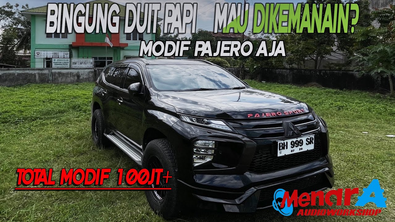 ALL NEW PAJERO SPORT MODIF FULL CARBON !!? - YouTube