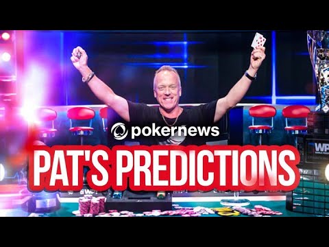 WPT Winner and Online WSOP Winner Pat Lyons makes some Predictions - YouTube
