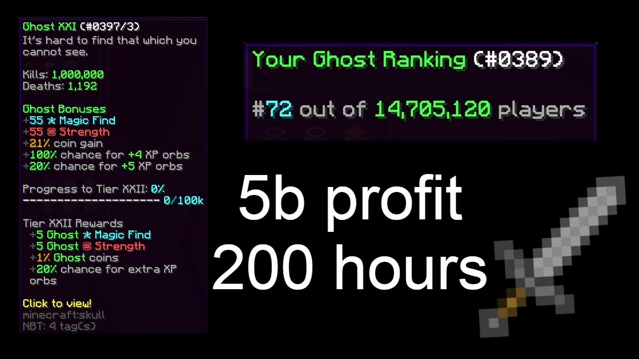 MLGing my claymore for 1 million ghost kills | Hypixel Skyblock - YouTube