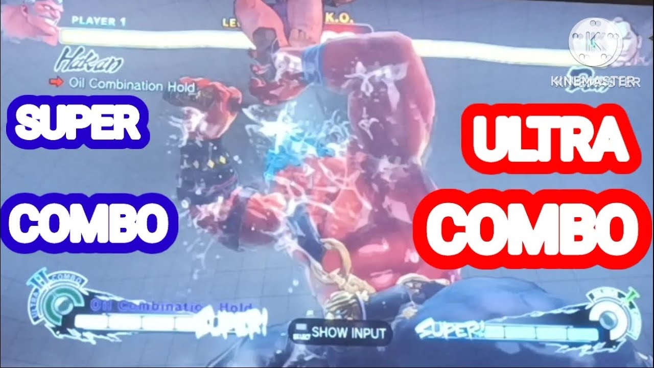 SUPER COMBO AND ULTRA COMBO HAKAN sf4 part 29 - YouTube