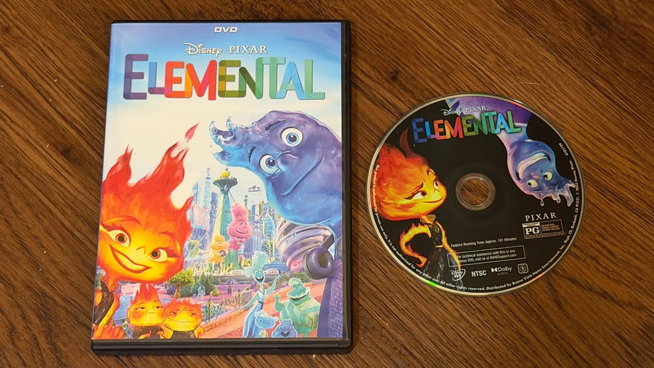 Opening To Elemental 2023 DVD - YouTube