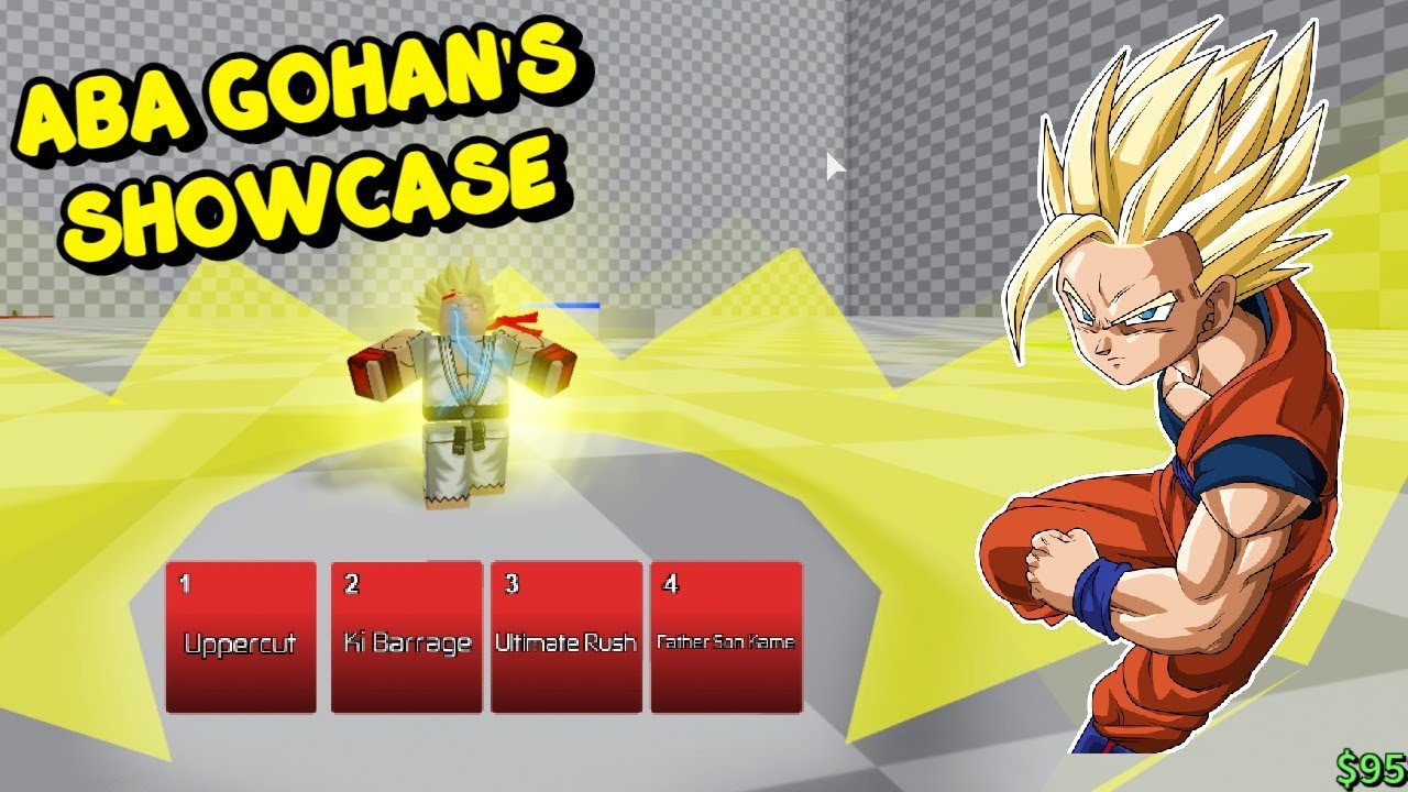 GOHAN SHOWCASE | ABA (Anime Battle Arena) - YouTube