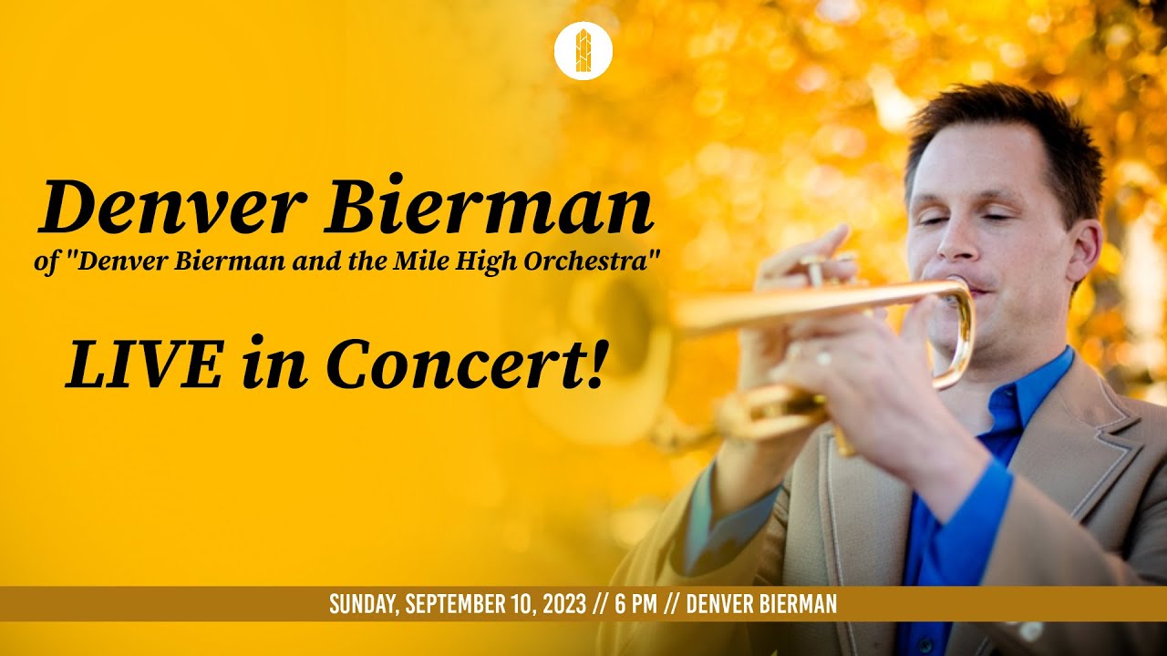 LIVE: Denver Bierman Concert // September 10, 2023 // 6 PM - YouTube