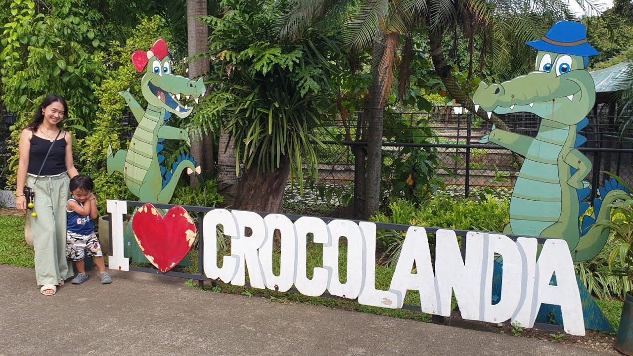 CROCOLANDIA Conservation Park in Talisay City, Cebu Philippines - YouTube