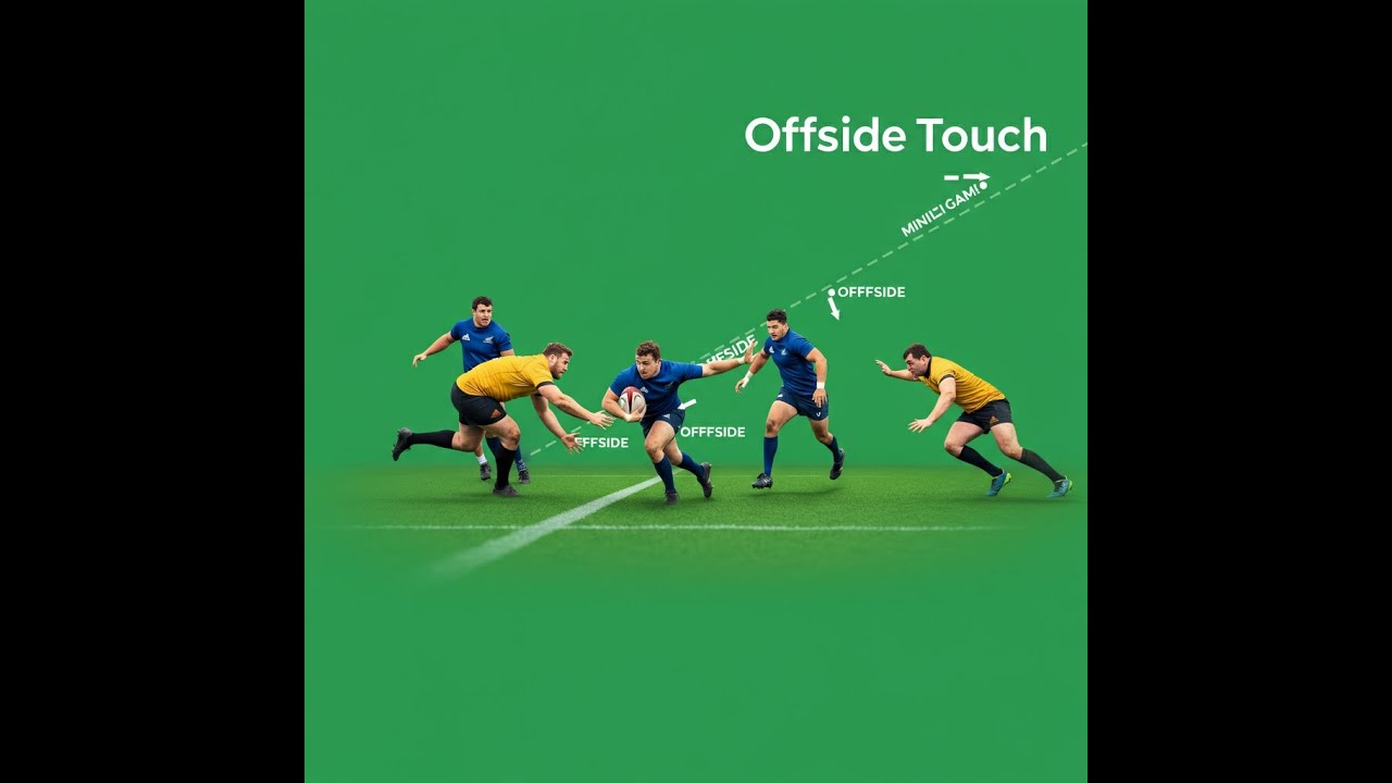 The Offside Touch Rugby Game That a Pro Coach Taught Me #rugby # ...