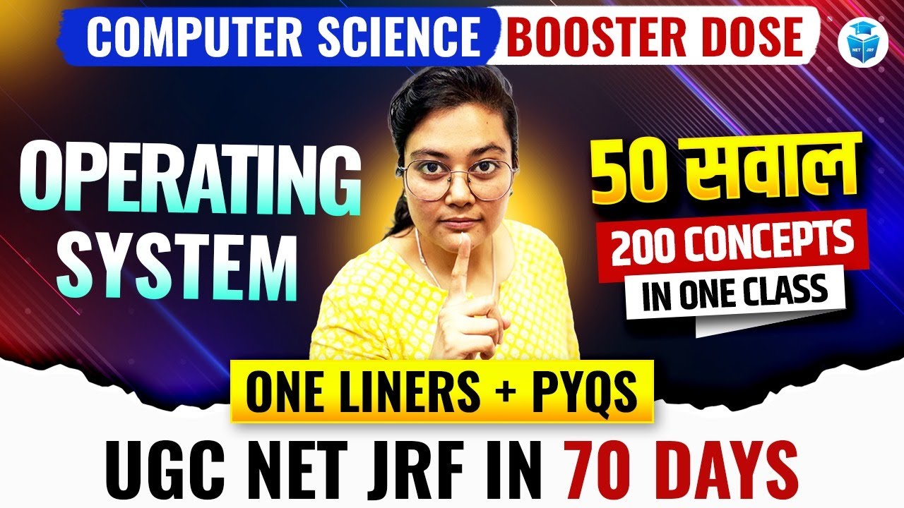 UGC NET Computer Science 2025 | Operating System Concepts + PYQs ...