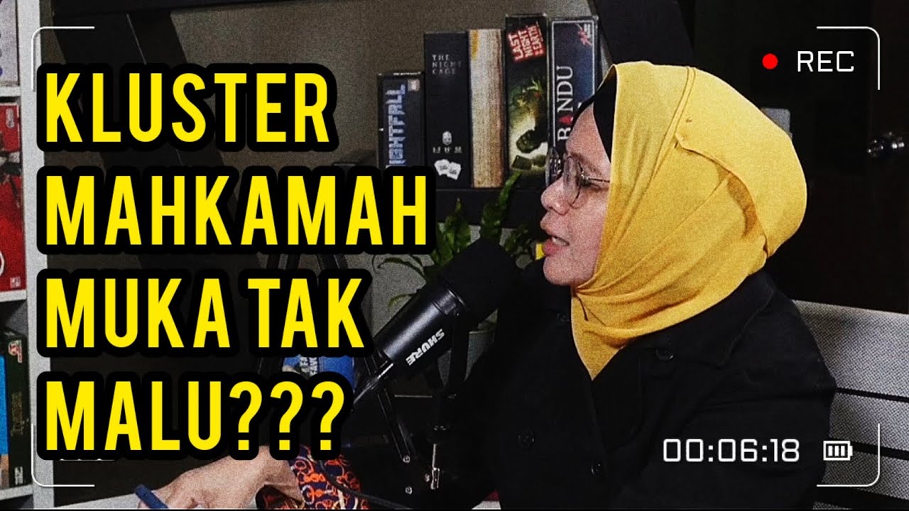 Iye ke...KLUSTER MAHKAMAH ni muka tak malu? - YouTube