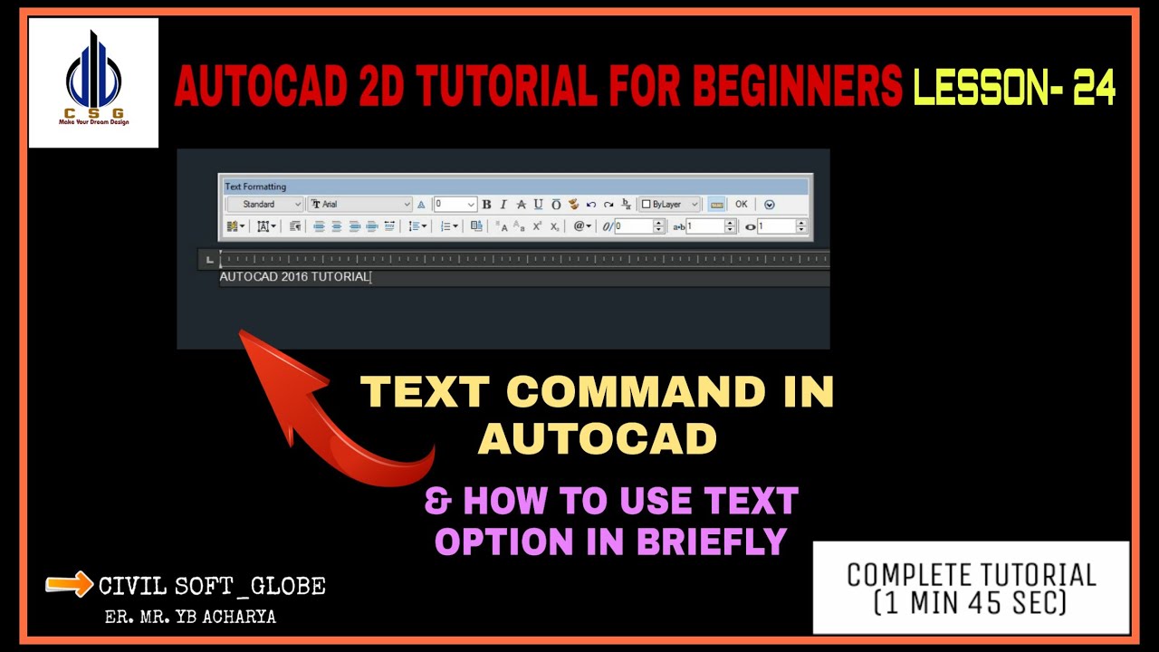 TEXT COMMAND IN AUTOCAD How To USE The Text Option In Briefly text-command-in-autocad-how-to-use-the-text-option-in-briefly