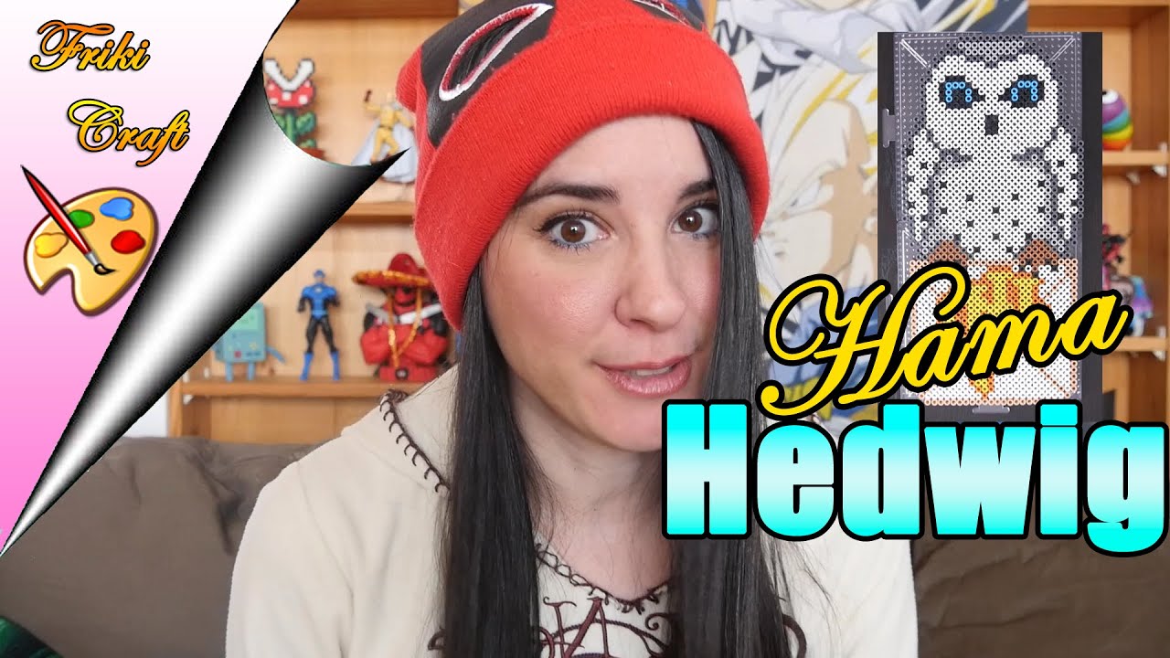 HEDWIG PIXEL ART/ HAMA BEADS - YouTube