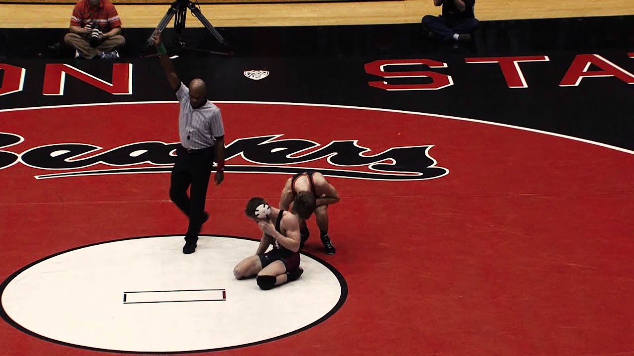 2014-15 Oregon State Wrestling Highlights - YouTube