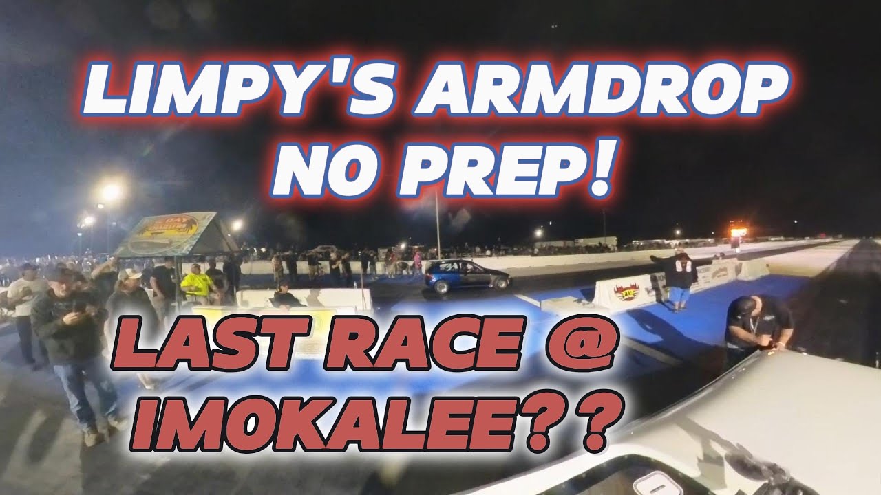 LIMPYS ARMDROP NO PREP RACING - NORTH VS SOUTH PT 2! LAST RACE ...