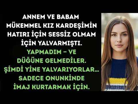Ailem, düğünümü kız kardeşiminkinden daha sade yapmadığım için gelmedi