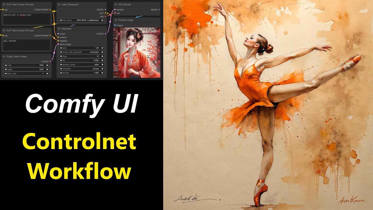 Comfyui 12 Controlnet Workflow Free Download Youtube