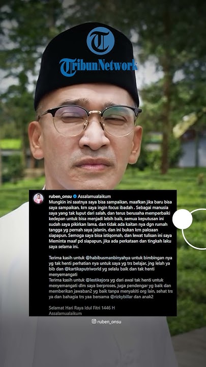 Ruben Onsu RESMI Jadi Mualaf! Begini Perjalanan Spiritual Mantan Suami Sarwendah, Dibimbing ...