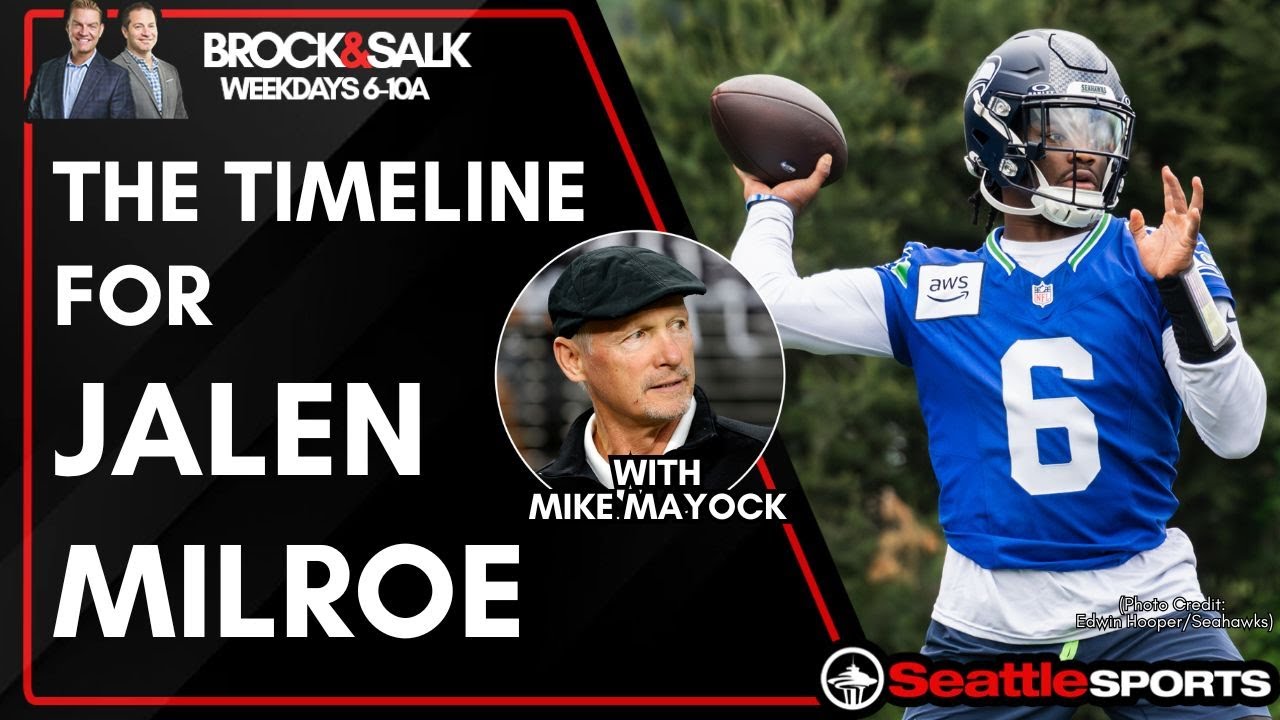Mike Mayock on the Timeline for Jalen Milroe with the #Seahawks | # ...