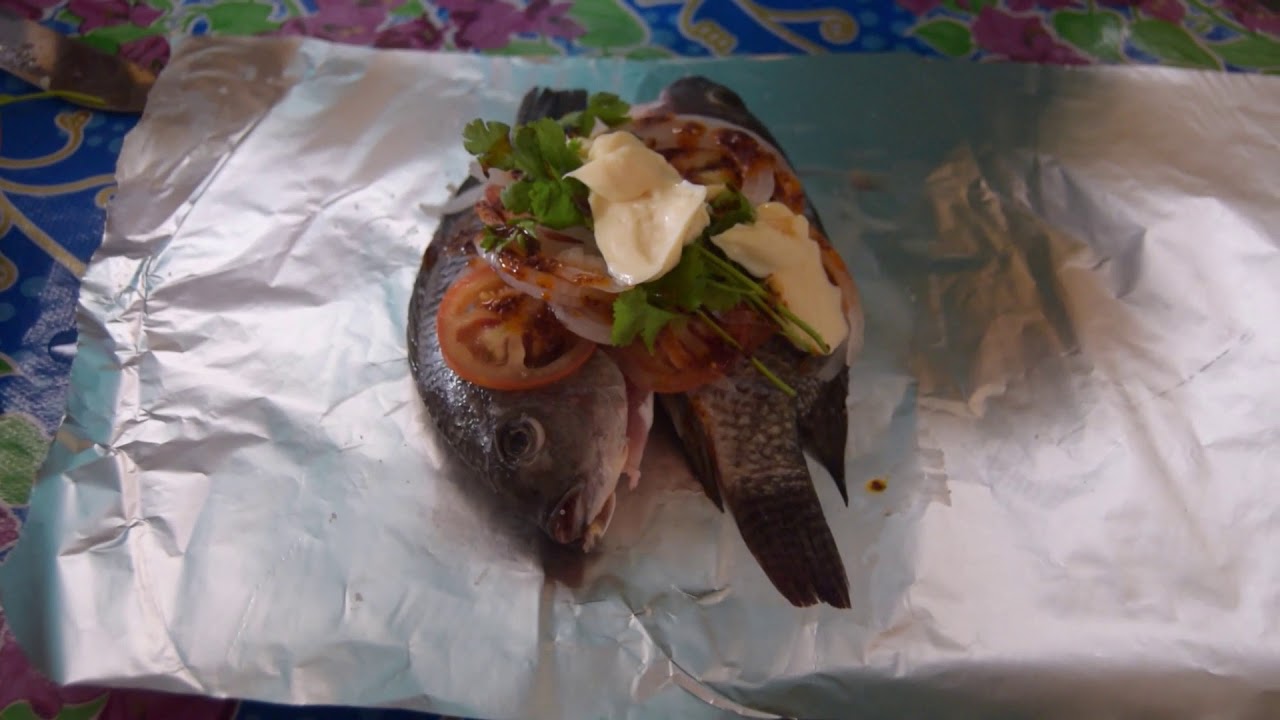 Mojarras empapeladas super receta fácil - YouTube