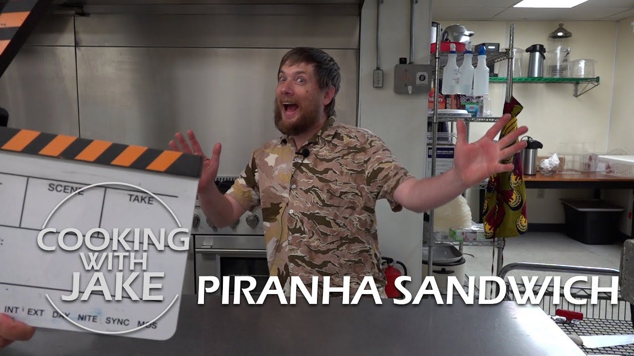 Cooking With Jake: Piranha Sandwiches - YouTube