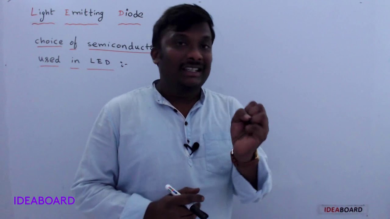 LIGHT EMITTING DIODE (LED) - YouTube
