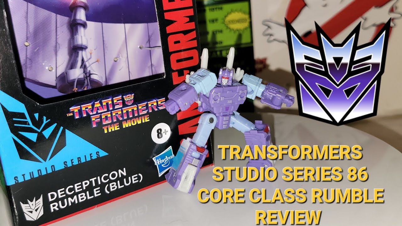 TRANSFORMERS STUDIO SERIES 86 CORE CLASS RUMBLE REVIEW - YouTube