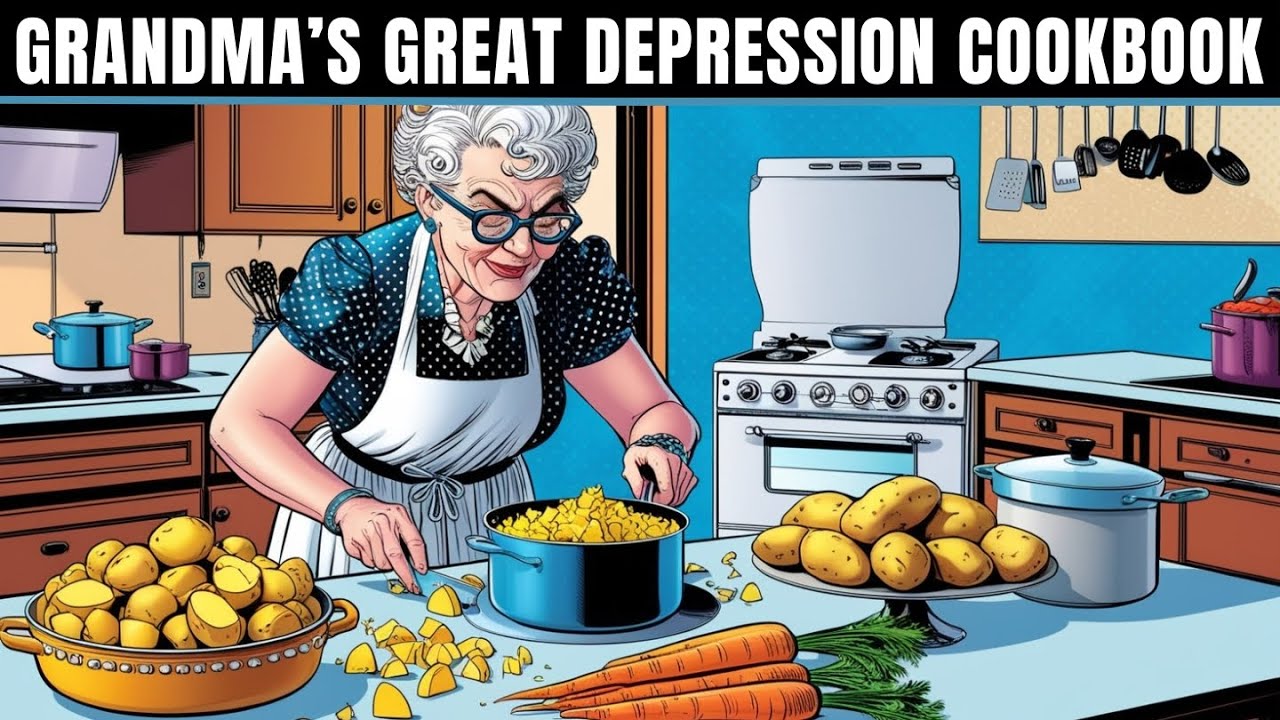 30 Frugal Recipes from Grandma's Great Depression Cookbook to save ...