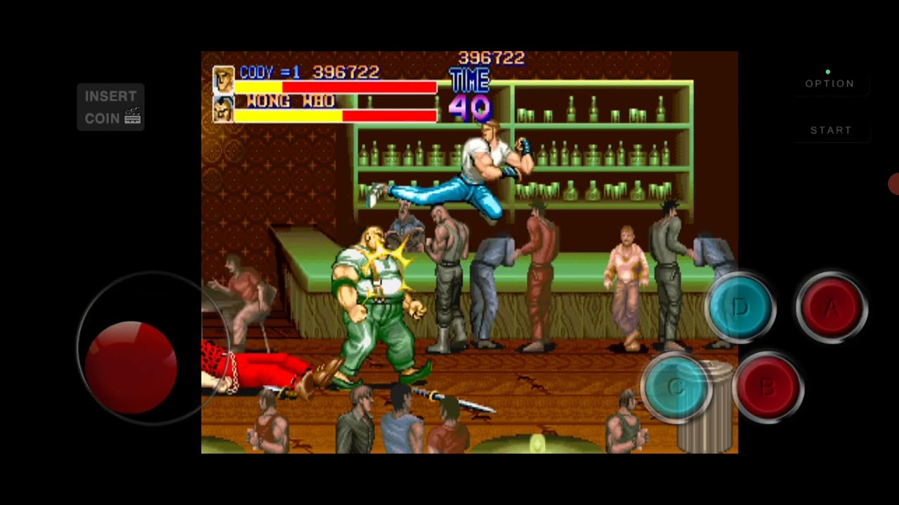 Final Fight round 2 full gameplay - YouTube