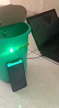 Smart Dustbin Notification on Mobile | WiFi IOT based Dustbin | Arduino ...