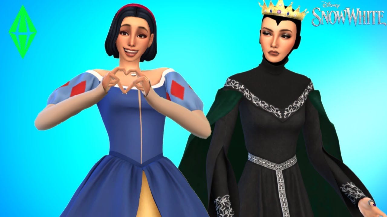 Snow White And The Evil Queen [Snow White 2025] : Sims 4 I Create a Sim ...