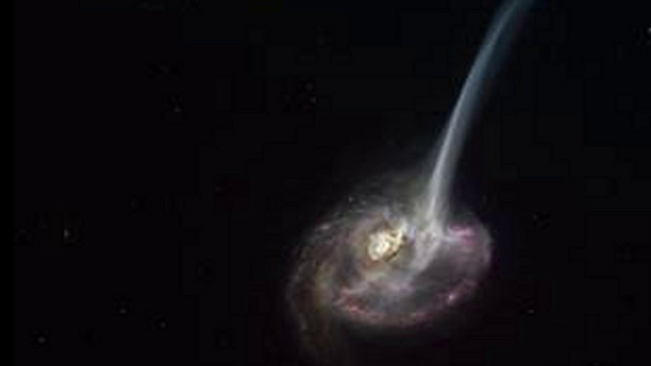 Scientists have first ever direct image of a dying galaxy - YouTube