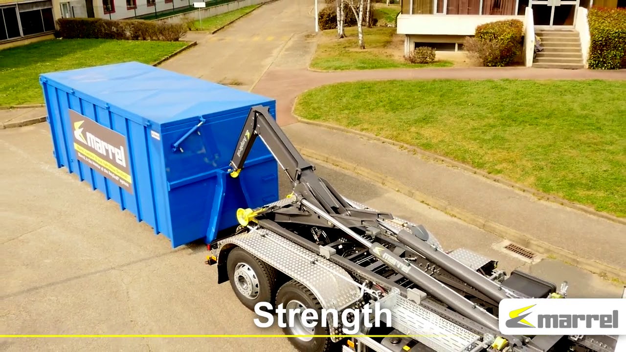 Ampliroll Hooklift Marrel AL20 S New Generation - YouTube