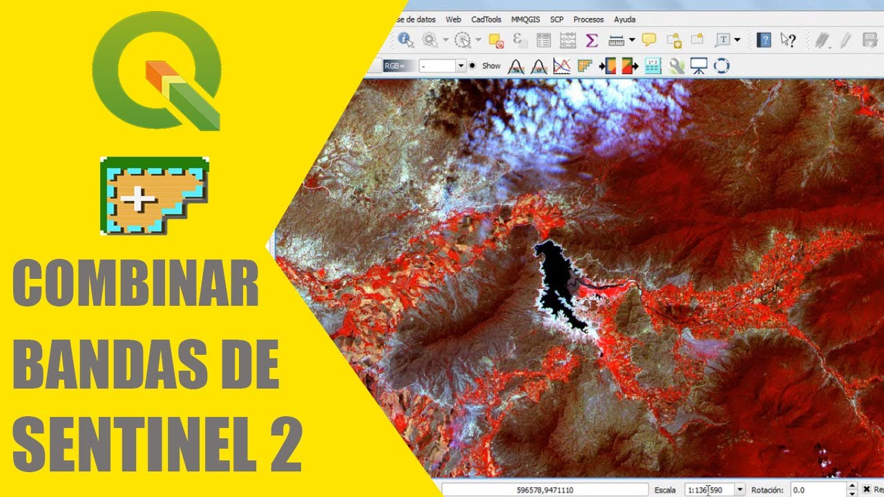 Composición de bandas de imágenes Sentinel 2A con QGIS / Plugin SCP ...