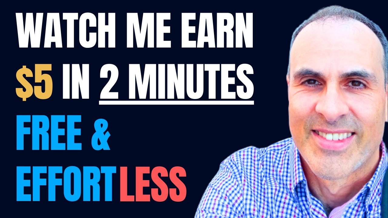 How To Earn Money Fast And Easy Without Investment - WATCH ME Make $5 ...