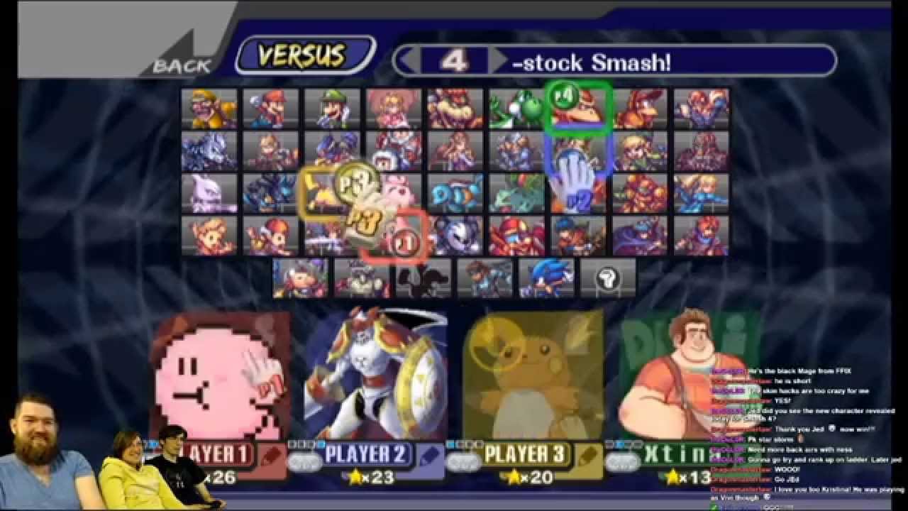 Super Smash Bros. Brawl: Project M: Patt Edition .07 - BIG THE CAT ...