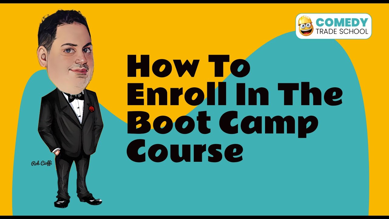 How To Log Into The Joke Zoom Comedy Boot Camp Course - YouTube
