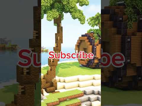 Building a wooden Barrel house in Minecraft. - YouTube