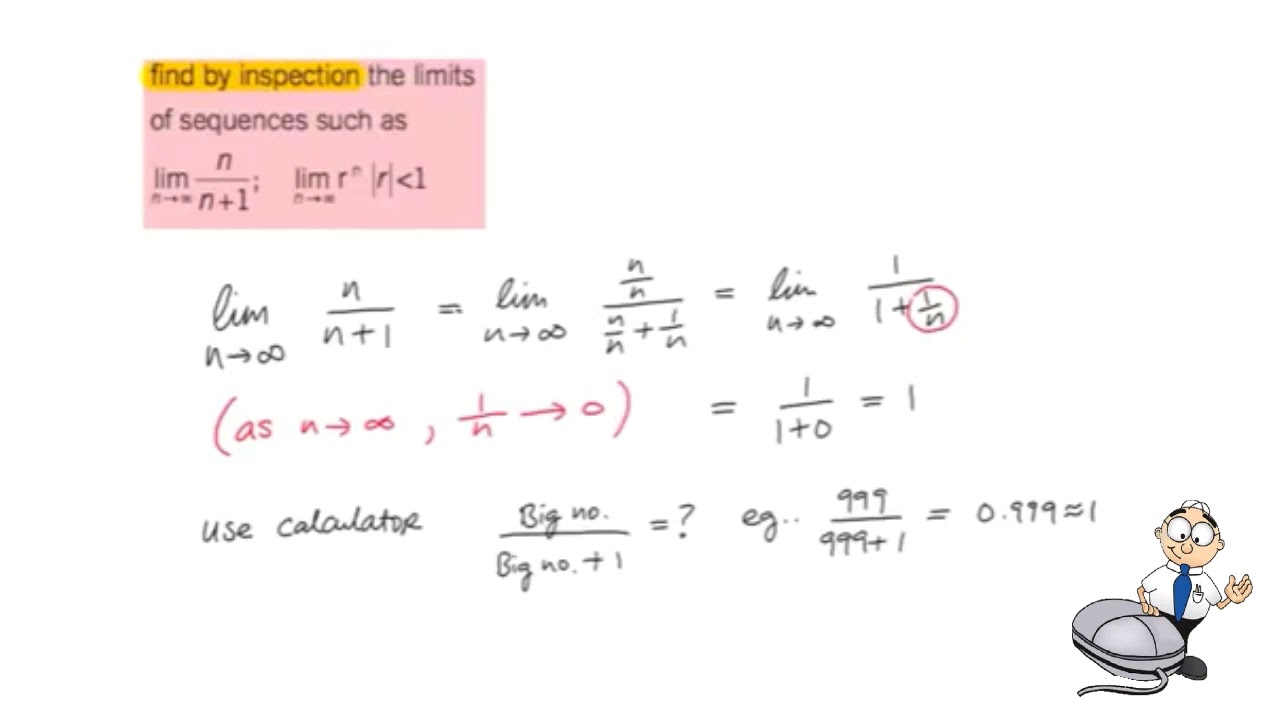 Limits Sum Of An Infinite Geometric Series YouTube