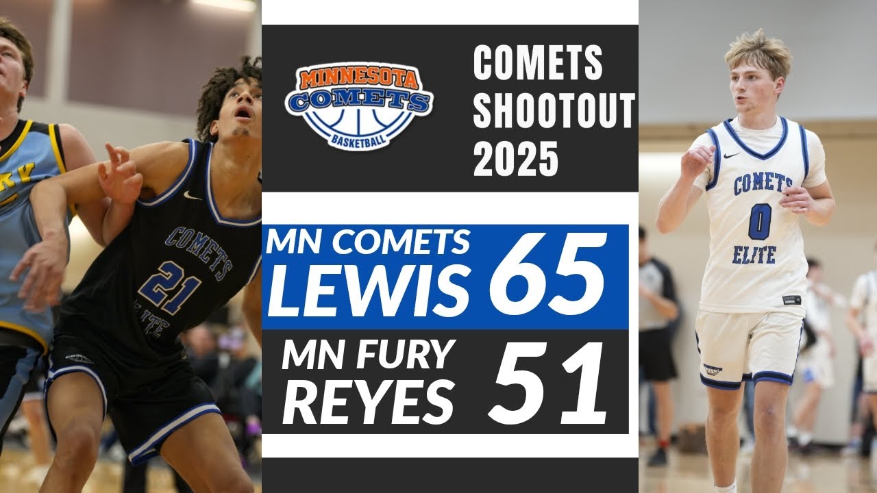 MN Comets Lewis 17U v MN Fury Reyes at Comets Shootout Basketball ...