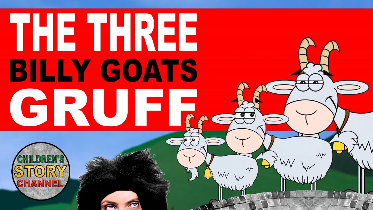 The Three Billy Goats Gruff - Animated Fairy Tales for Children - YouTube