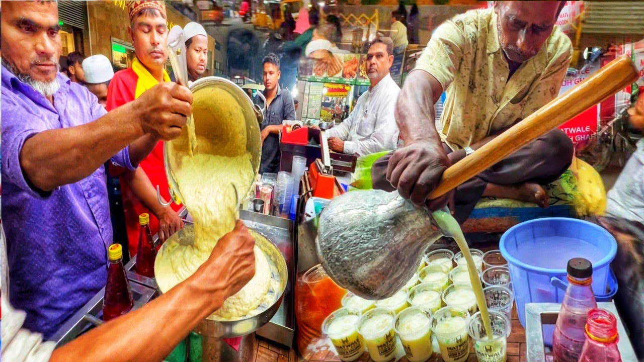 Street Food Lassi - Charminar Famous Matwale Lassi House in Hyderabad ...